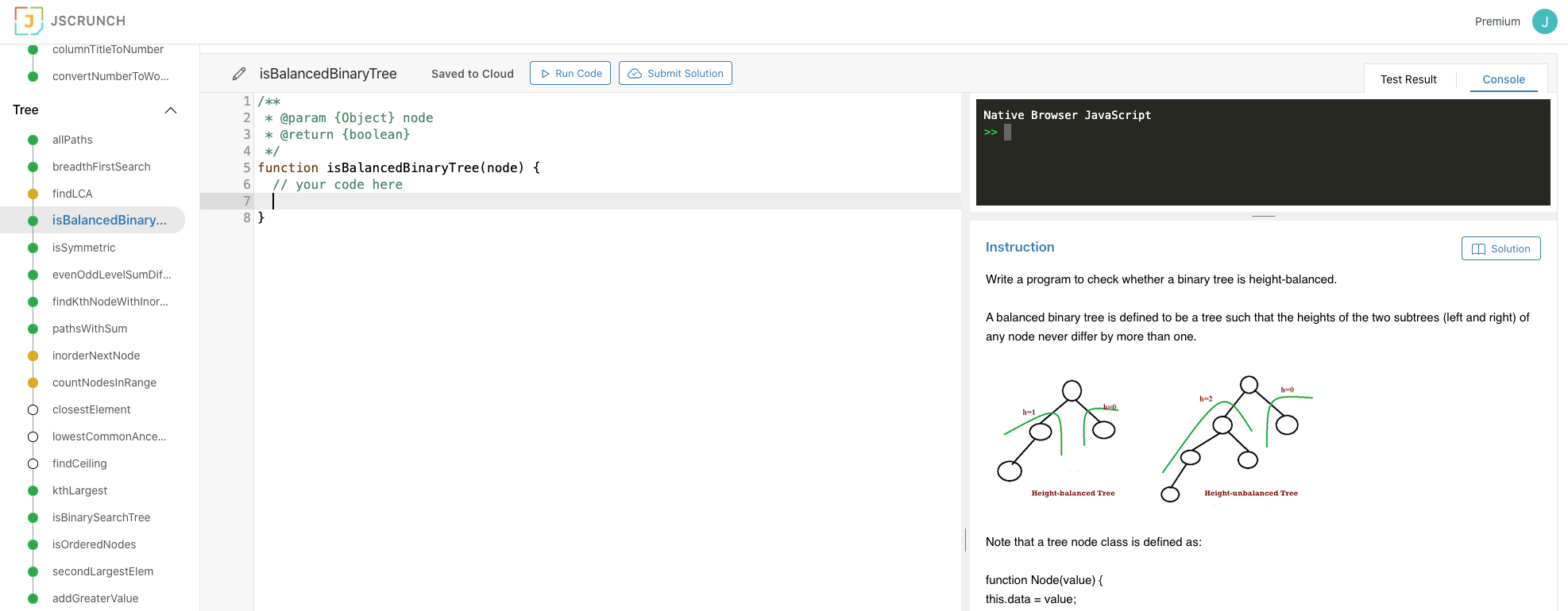 Uplevel your coding skill in JavaScript interview prep platform and ...